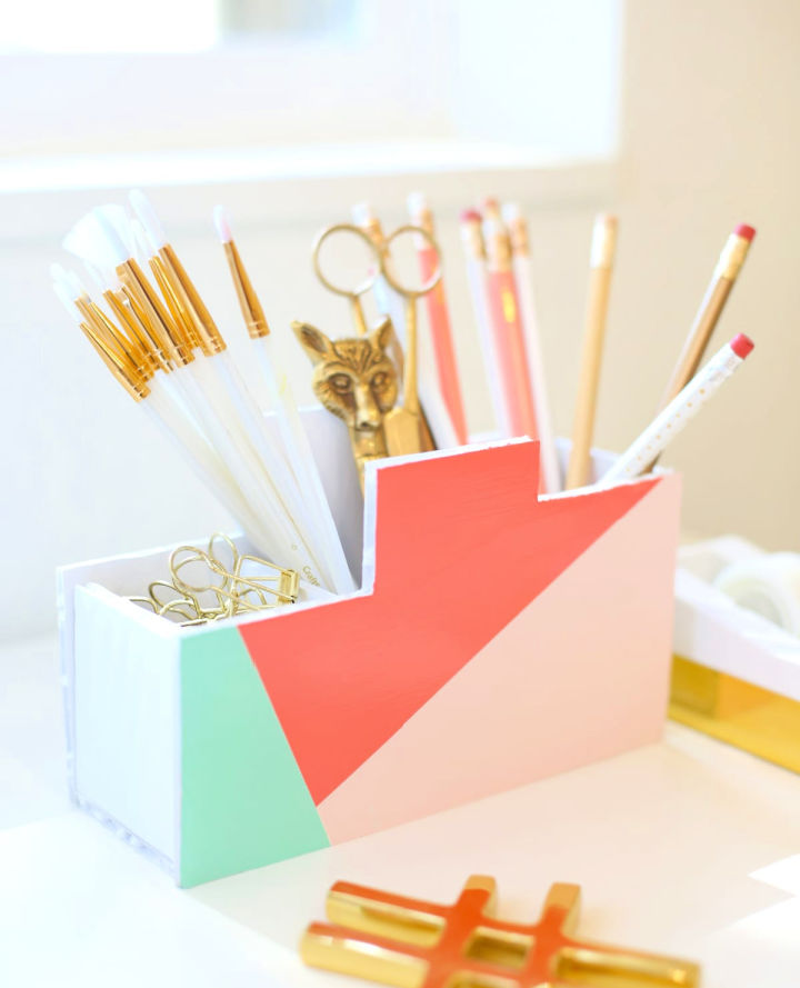 30 DIY Desk Organizer Ideas (How to Make)