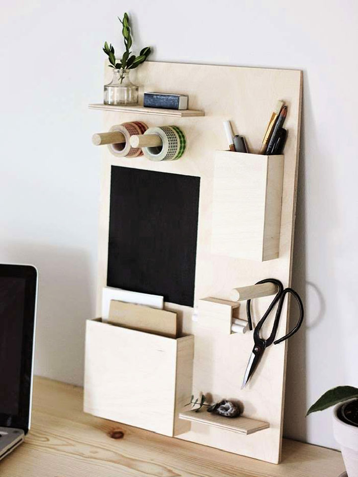 30 DIY Desk Organizer Ideas (How to Make)