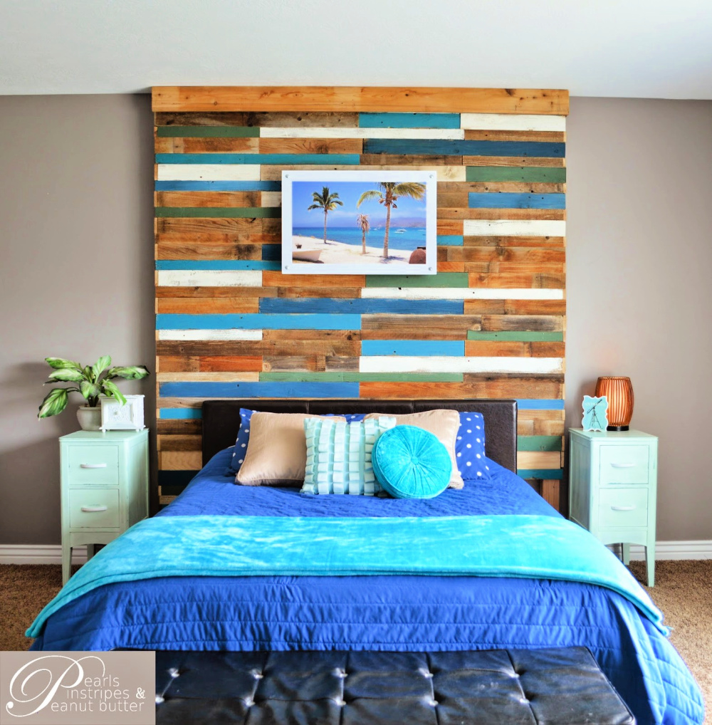 30 Simple DIY Wood Headboard Ideas You Can Build Yourself