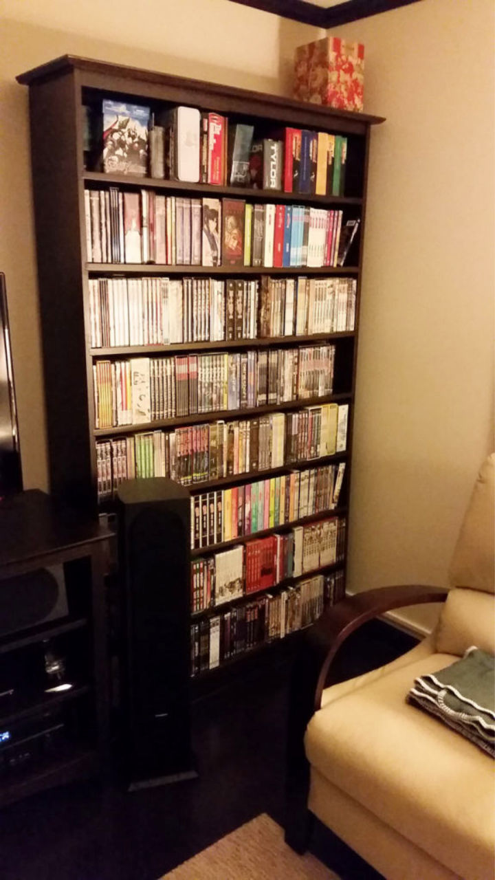 20 Best DIY DVD Storage Ideas & Solutions • Its Overflowing