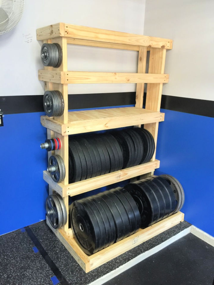 10 Free DIY Dumbbell Rack Plans (Build a Weight Rack)