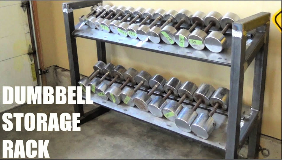 10 Free DIY Dumbbell Rack Plans (Build a Weight Rack)