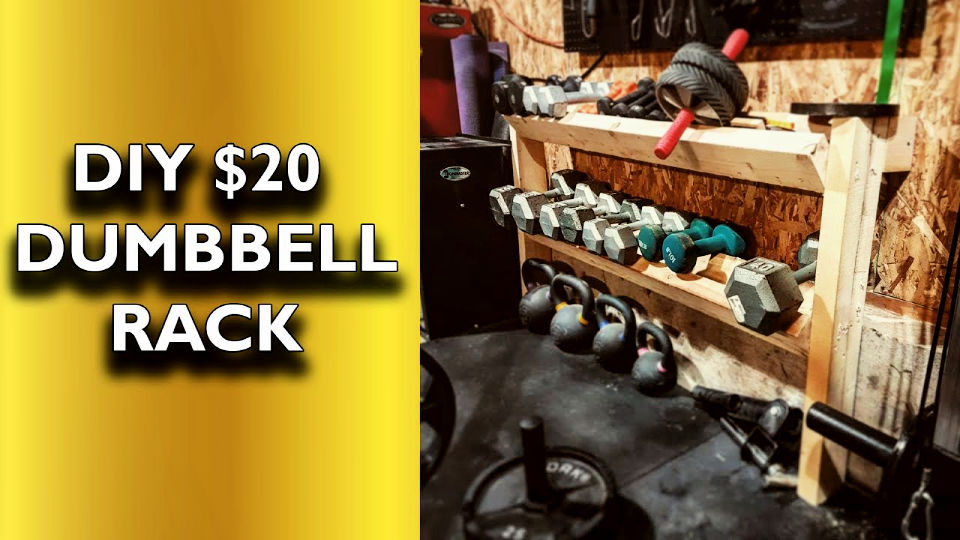 10 Free DIY Dumbbell Rack Plans (Build a Weight Rack)