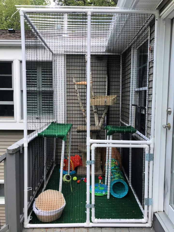 30 Free Diy Catio Plans Diy Outdoor Cat Enclosure