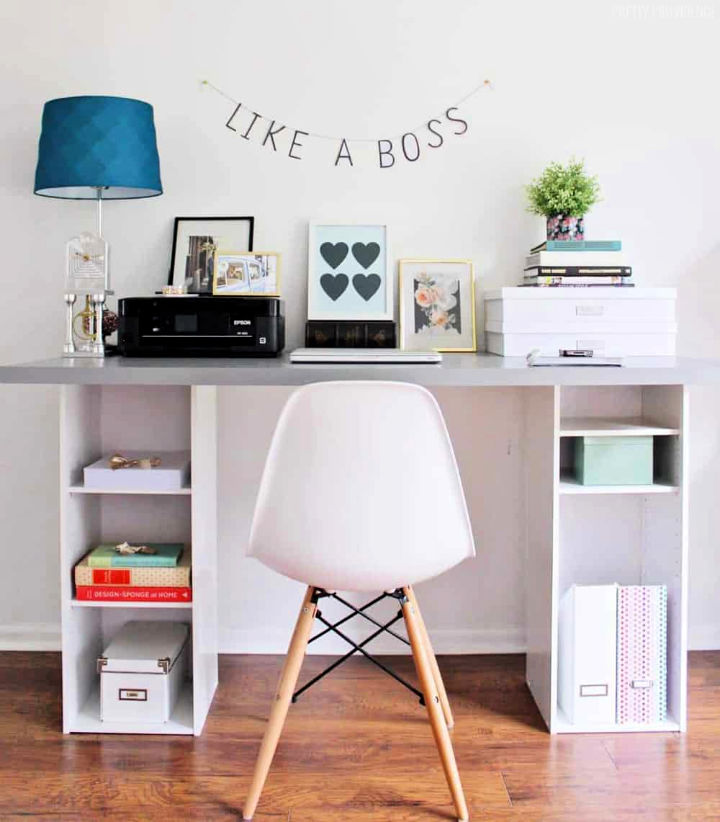 25 IKEA Desk Hacks To Build Your Own (DIY IKEA Desk)