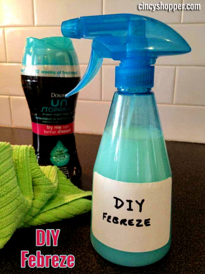 Homemade Febreze (15 Easy DIY Febreze Recipes)