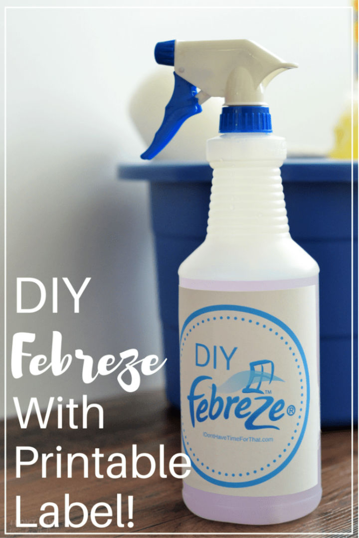 Homemade Febreze (15 Easy DIY Febreze Recipes)