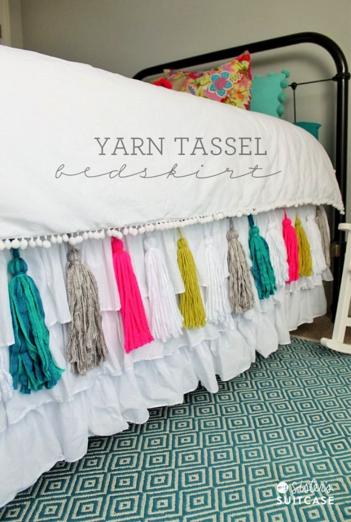 How To Sew A Bed Skirt 20 Easy Diy Bed Skirt Ideas