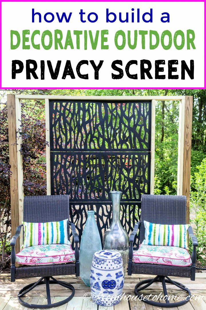 50 DIY Outdoor Privacy Screen Ideas You Can Build By Yourself