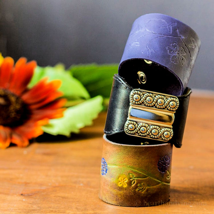 How to Make a Leather Bracelet (15 Easy Patterns and Ideas)