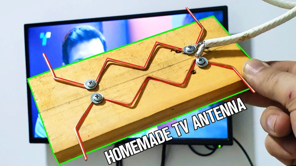 10 Homemade DIY Tv Antenna Plans (How to Make)
