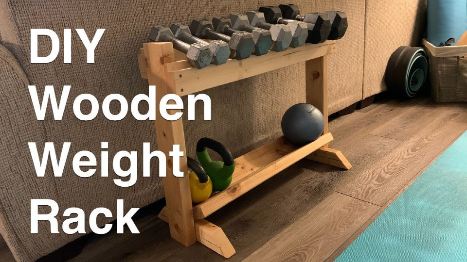 10 Free DIY Dumbbell Rack Plans (Build a Weight Rack)