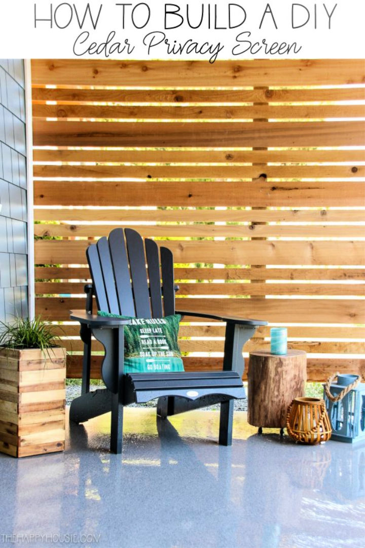50 DIY Outdoor Privacy Screen Ideas You Can Easily Build