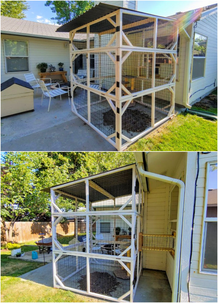 30 Free Diy Catio Plans Diy Outdoor Cat Enclosure