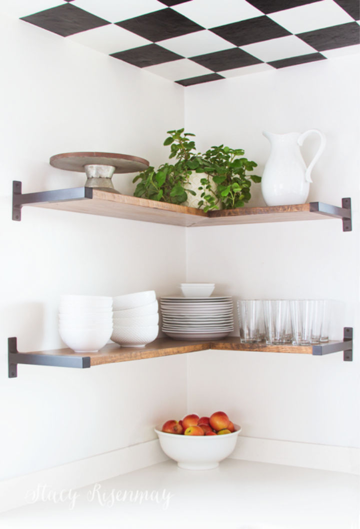20 DIY Corner Shelf Ideas (How to Build a Corner Shelf)