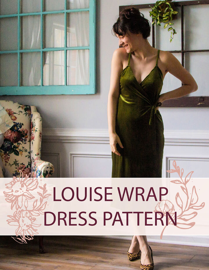 16 Best Wrap Dress Patterns (Free PDF Includes) • Its Overflowing