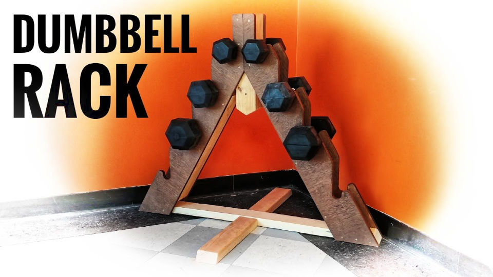 10 Free DIY Dumbbell Rack Plans (Build a Weight Rack)