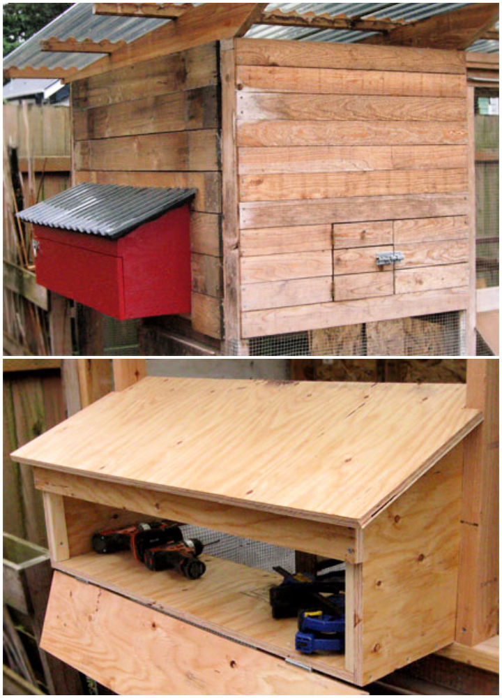 20 Free Plans To Build Chicken Nesting Boxes on Budget