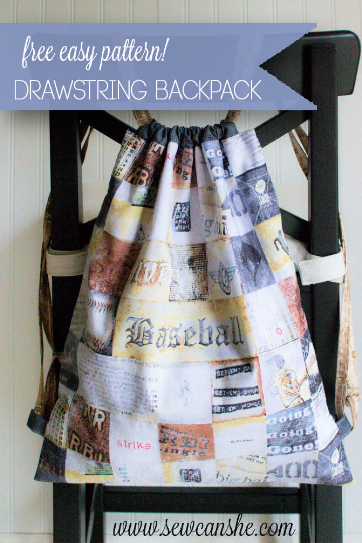 16 Simple Homemade DIY Backpack Patterns • Its Overflowing