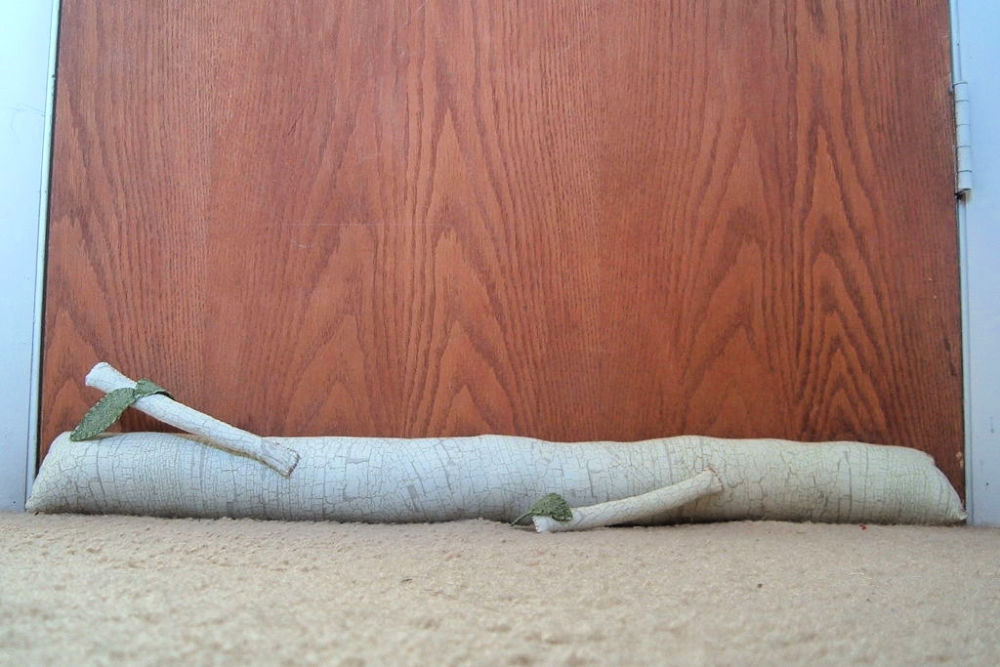 18 Easy DIY Door Draft Stopper Ideas to Make