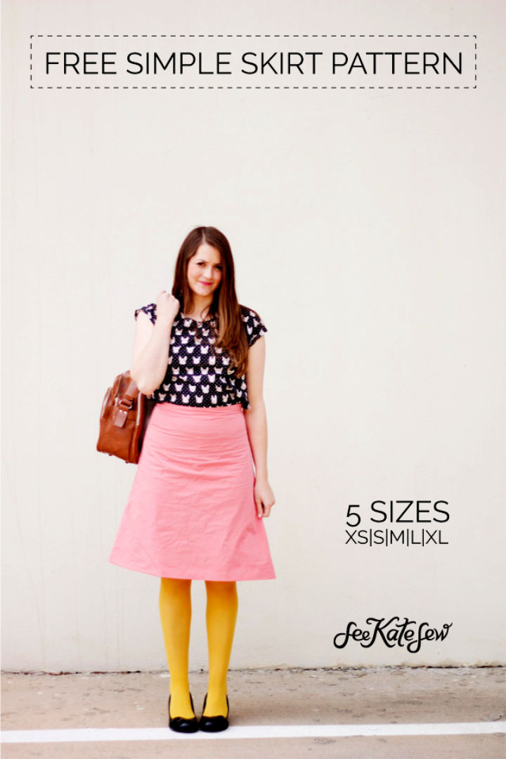 25 Best A Line Skirt Patterns [Free PDF Includes] • Its Overflowing