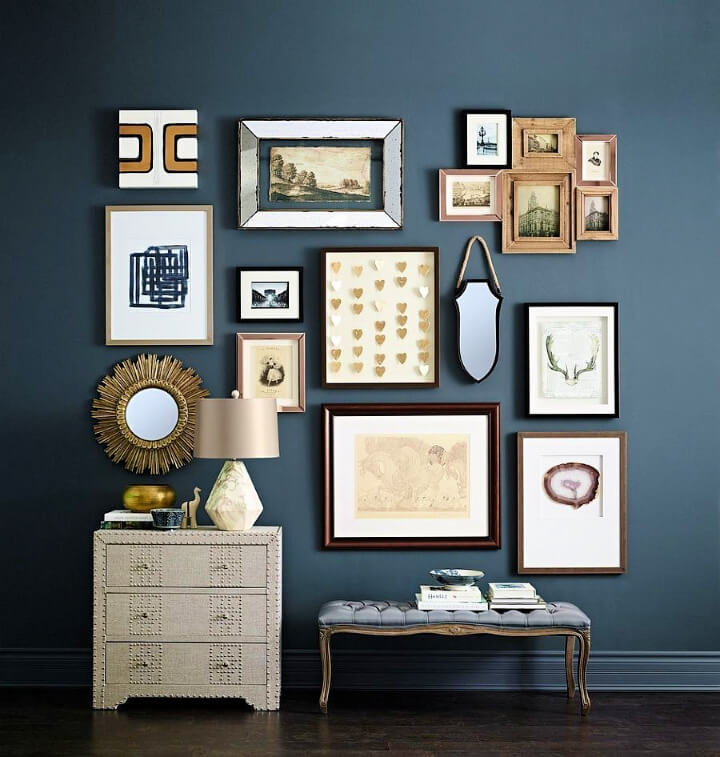 50 Unique Gallery Wall Ideas To Display Your Family Photos