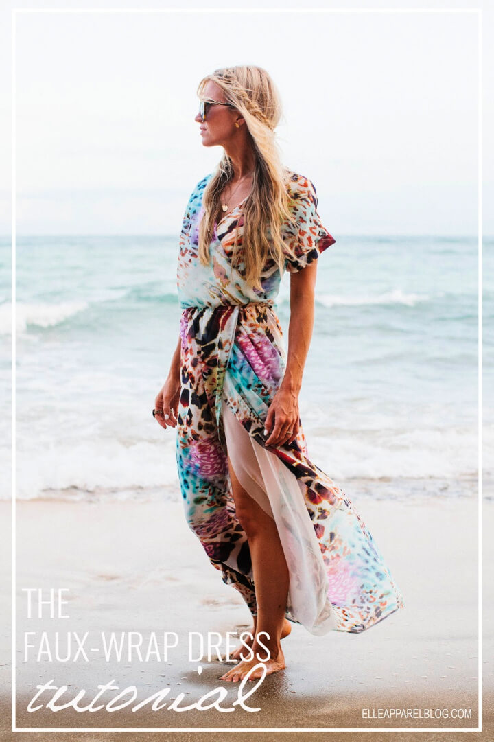 16 Best Wrap Dress Patterns (Free PDF Pattern)