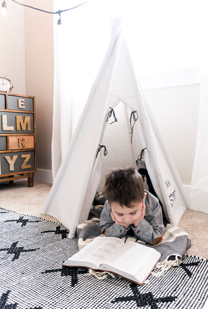 20 DIY Teepee Patterns for Kids | How to Make a Teepee
