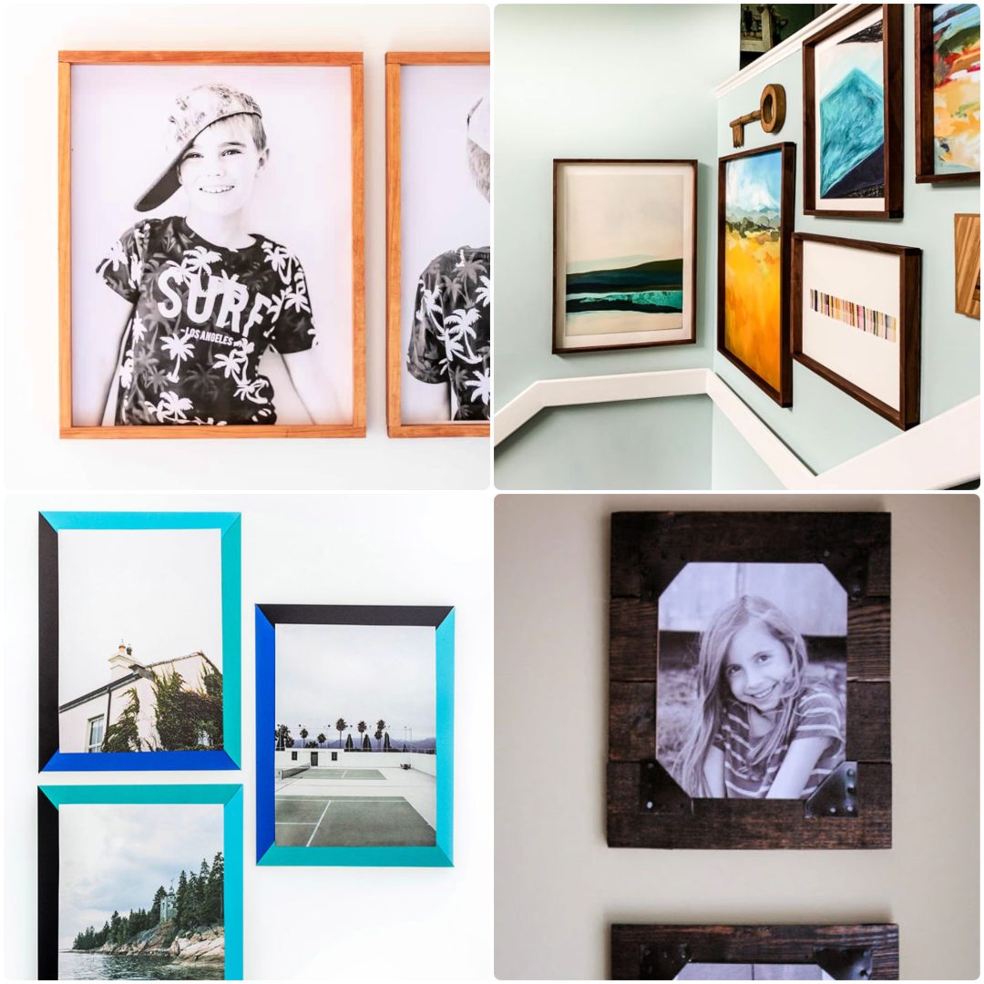 50 DIY Picture Frame Ideas (How to Make a Picture Frame)