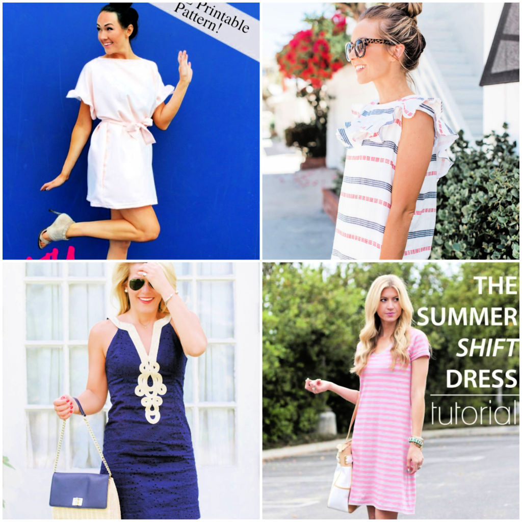 50 Free Shift Dress Patterns for Beginners (PDF Pattern)