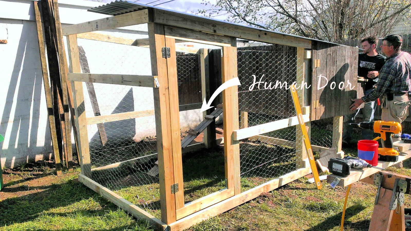 DIY Chicken Coop and Run Tutorial (How To Build & Free Plan)