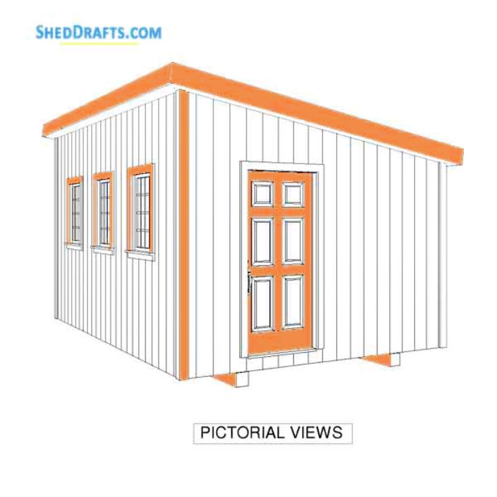 20 Free Lean to Shed Plans (Detailed Instructions PDF)