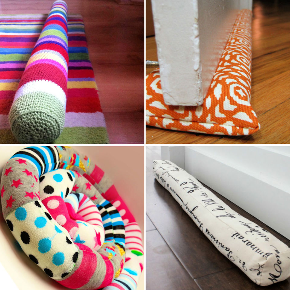 18 Easy DIY Door Draft Stopper Ideas Its Overflowing
