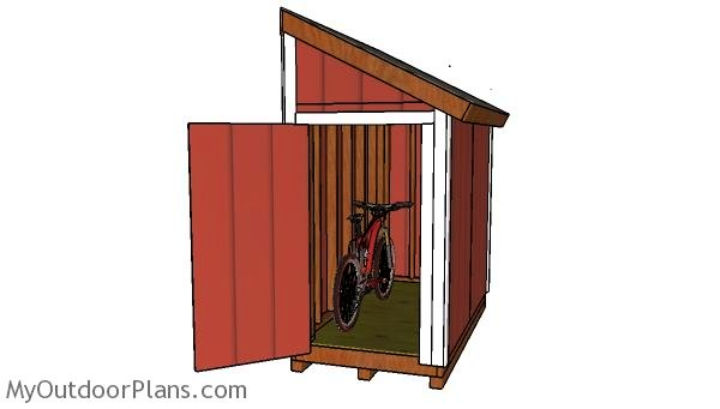 20 Free DIY Bike Shed Plans (Outdoor Bike Storage)
