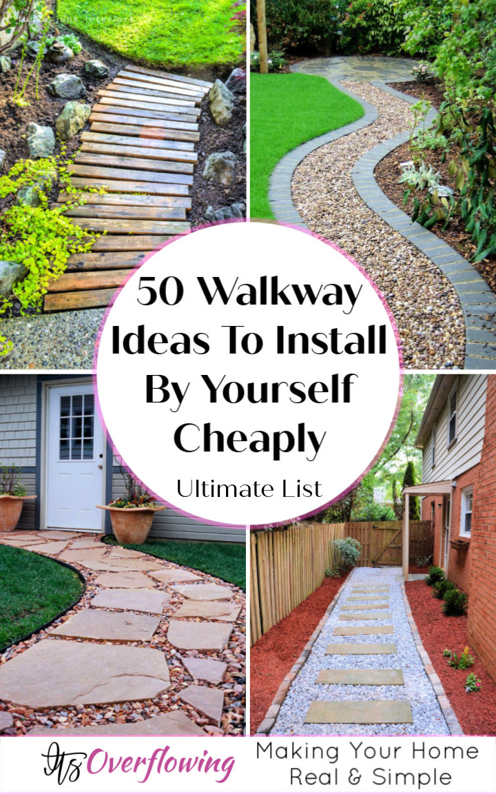 50 Walkway Ideas To Install By Yourself Cheaply