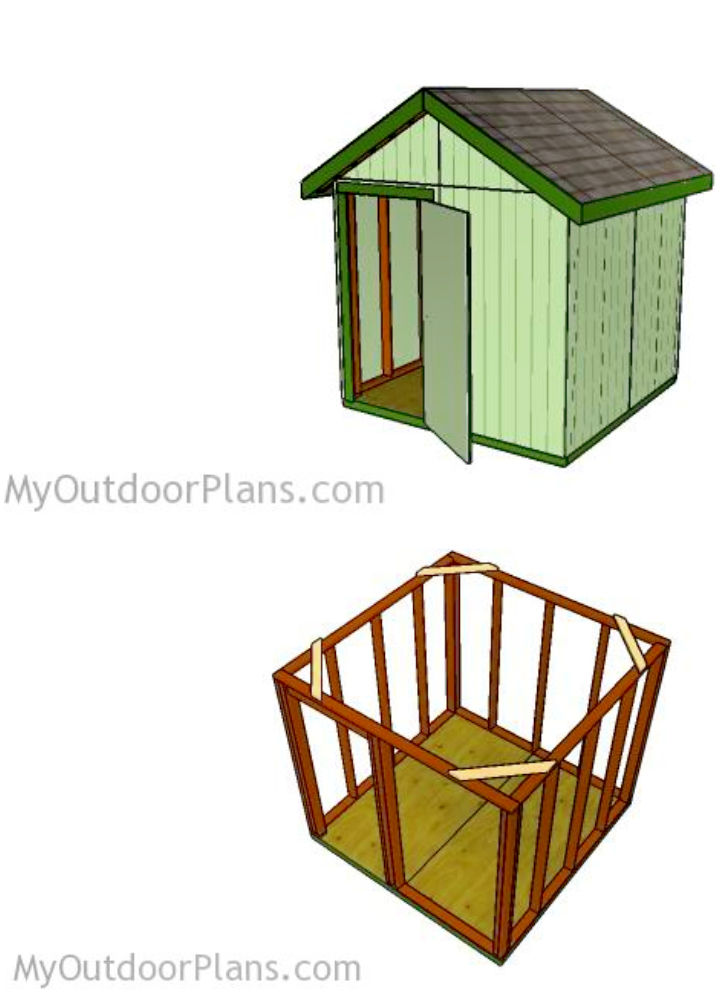 7 Free 8x8 Shed Plans to Build for Garden Storage
