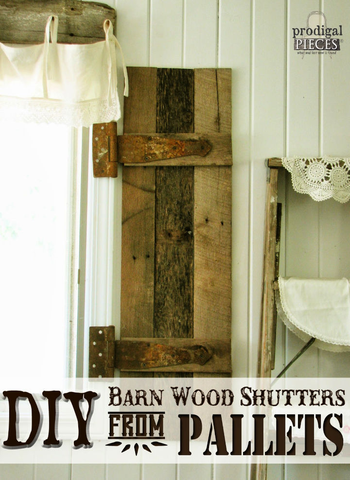 30 DIY Shutters (How to Build Shutters for Windows)