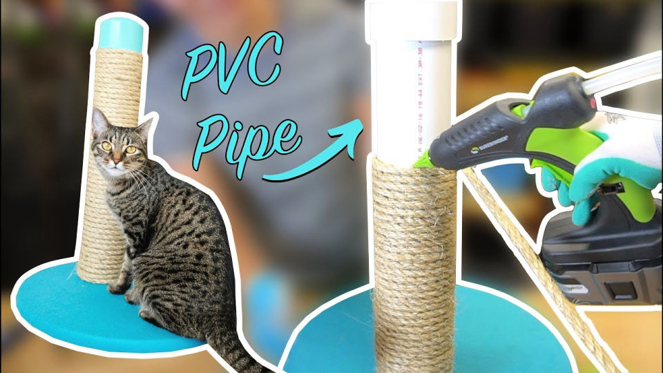 15 Easy DIY Cat Scratching Post Plans (Make a Cat Scratcher)