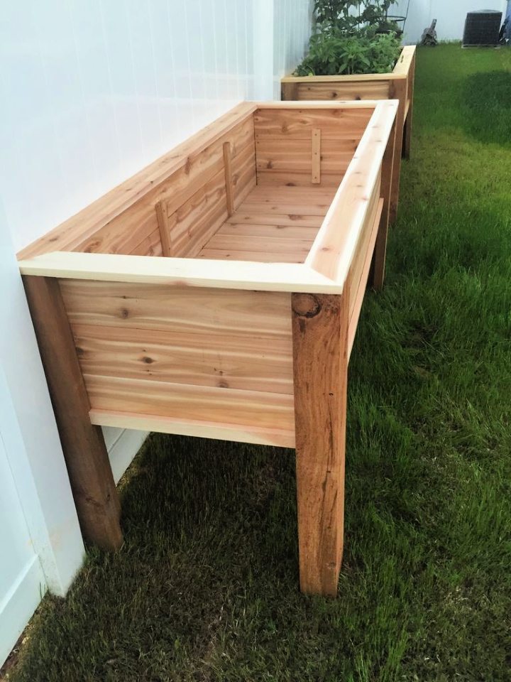 How To Build A Raised Garden Bed With Legs Plans How To Build A Raised Garden Bed With Legs Plans