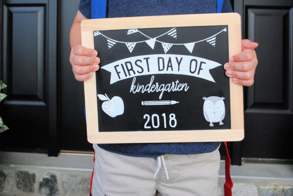 32 Free Printable First Day of School Signs For All Grades