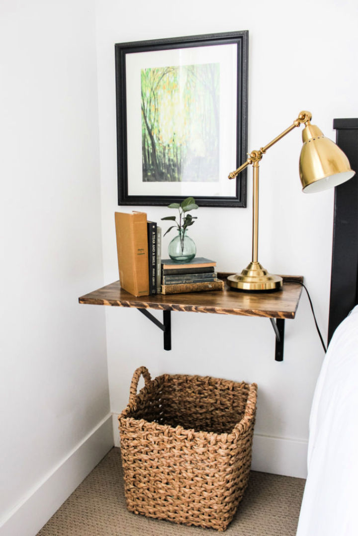 25 Easy DIY Floating Nightstand Plans and Ideas