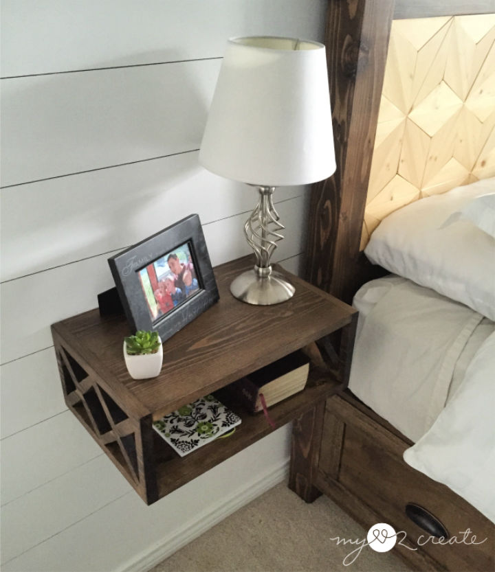 25 Easy DIY Floating Nightstand Plans and Ideas