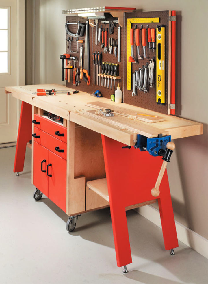 25 Homemade DIY Tool Storage Ideas • Its Overflowing