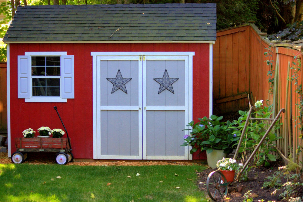 20 DIY Shed Door Ideas with Free Plans