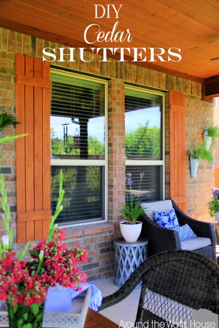 30 DIY Shutters (How to Build Shutters for Windows)