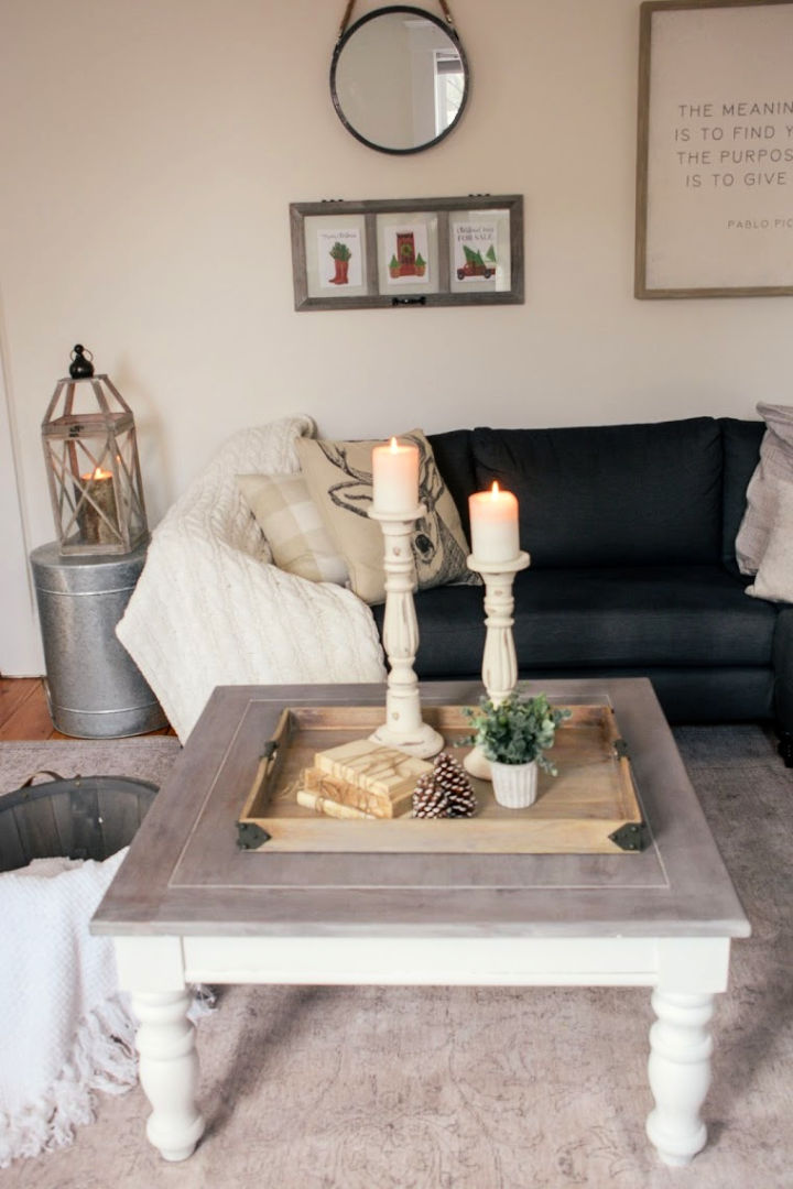 20 Easy DIY Farmhouse Coffee Table Plans You Can Build