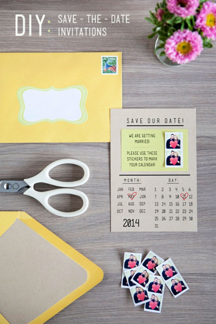 30 Unique DIY Save The Dates Ideas