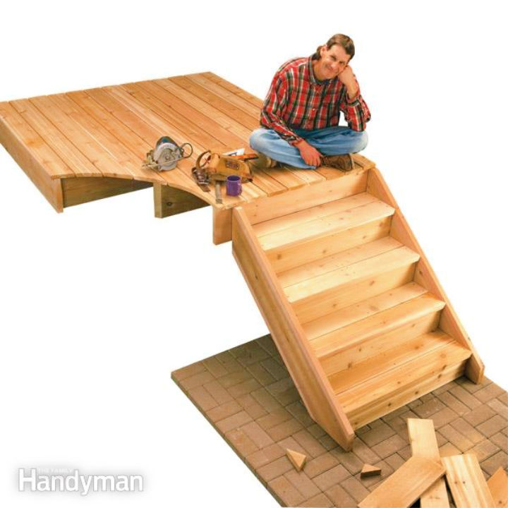 How to Build Free Standing Wooden Steps (20 Ideas) How to Build Free Standing Wooden Steps (20 Ideas)