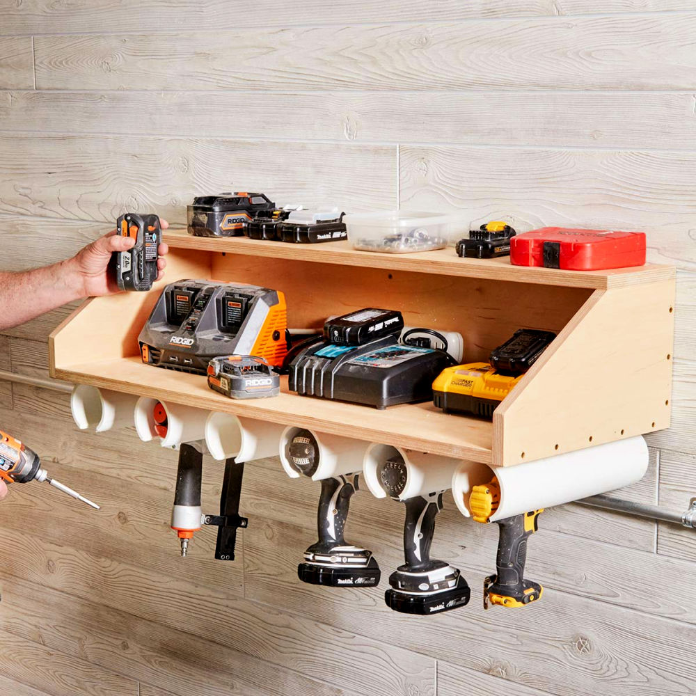 25 Homemade DIY Tool Storage Ideas