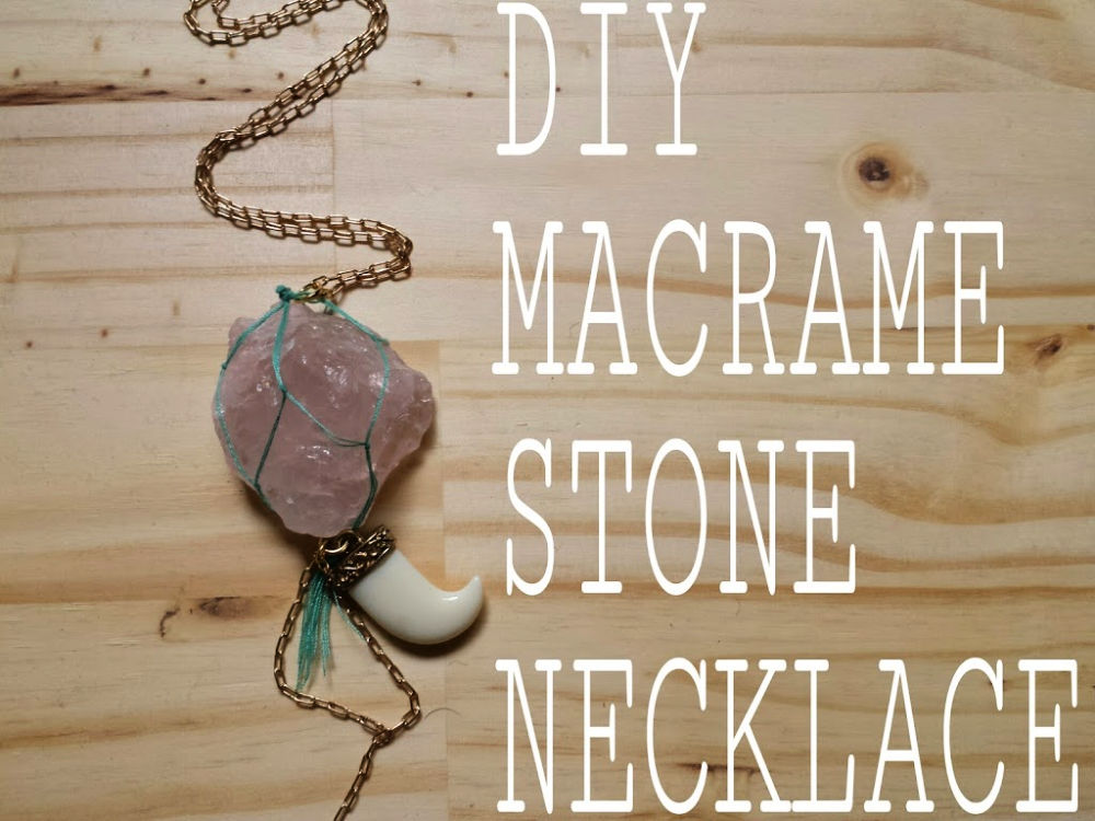 15 Simple Macrame Necklace Patterns (Full Pattern)